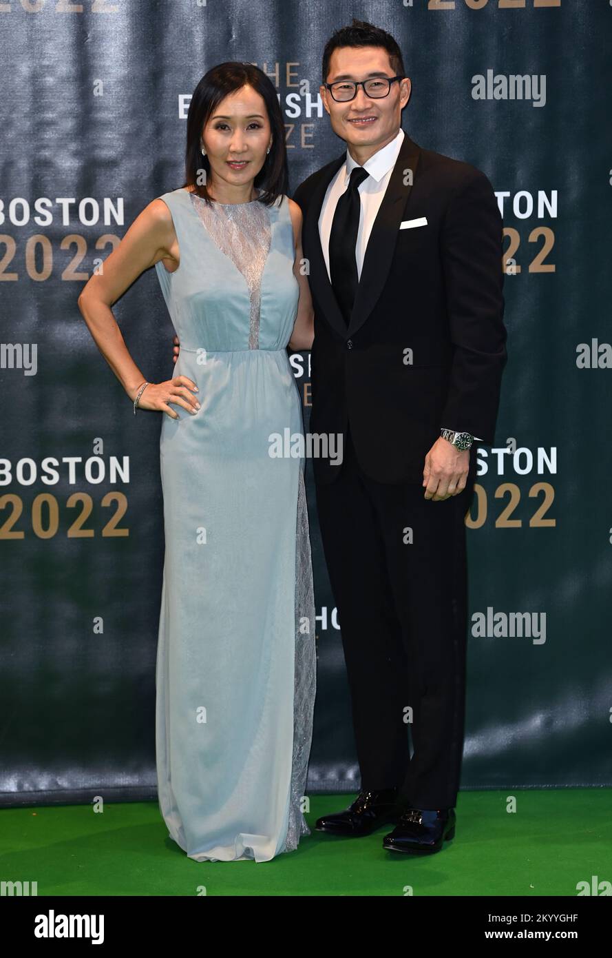 Daniel dae kim family hi-res stock photography and images - Alamy