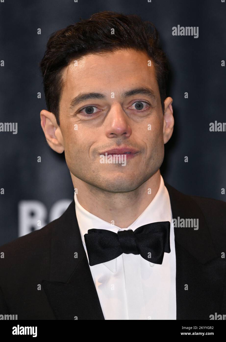 December 2nd, 2022. Boston, USA. Rami Malek arriving at the Earthshot ...