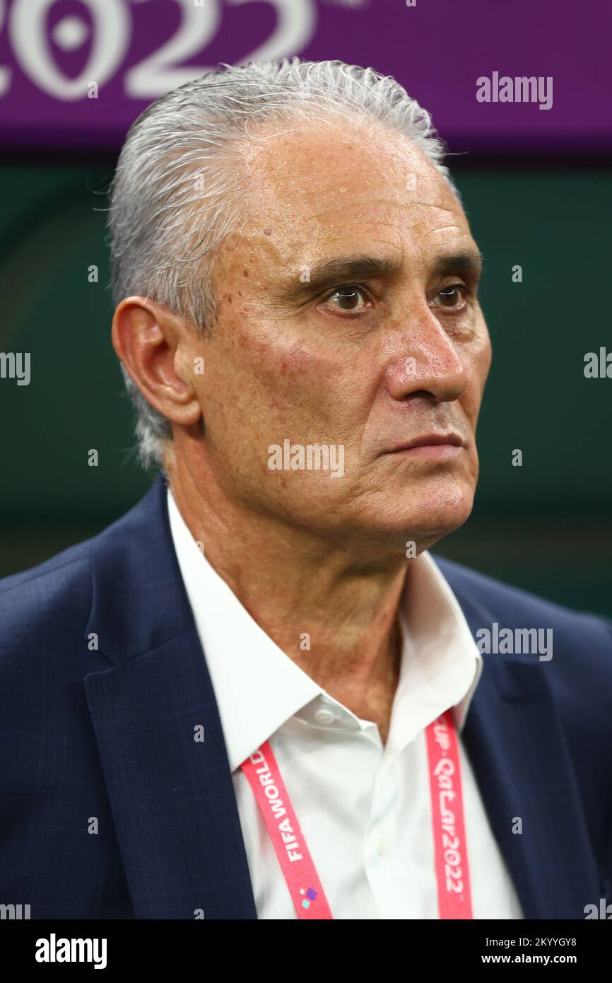 Brazil qatar 2022 tite hi-res stock photography and images - Alamy