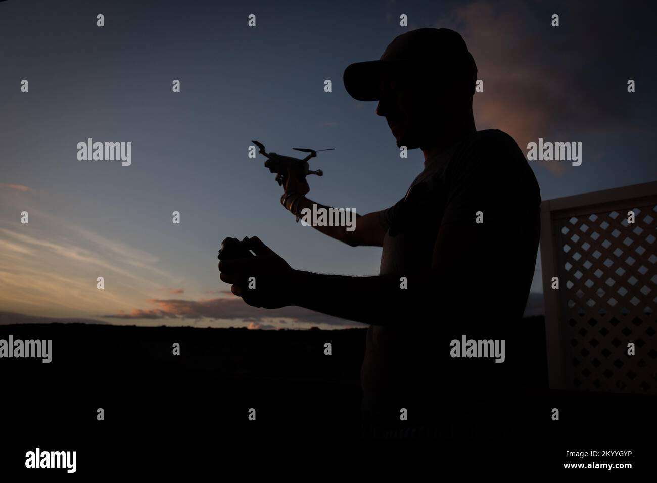 Controller silhouette hi-res stock photography and images - Alamy