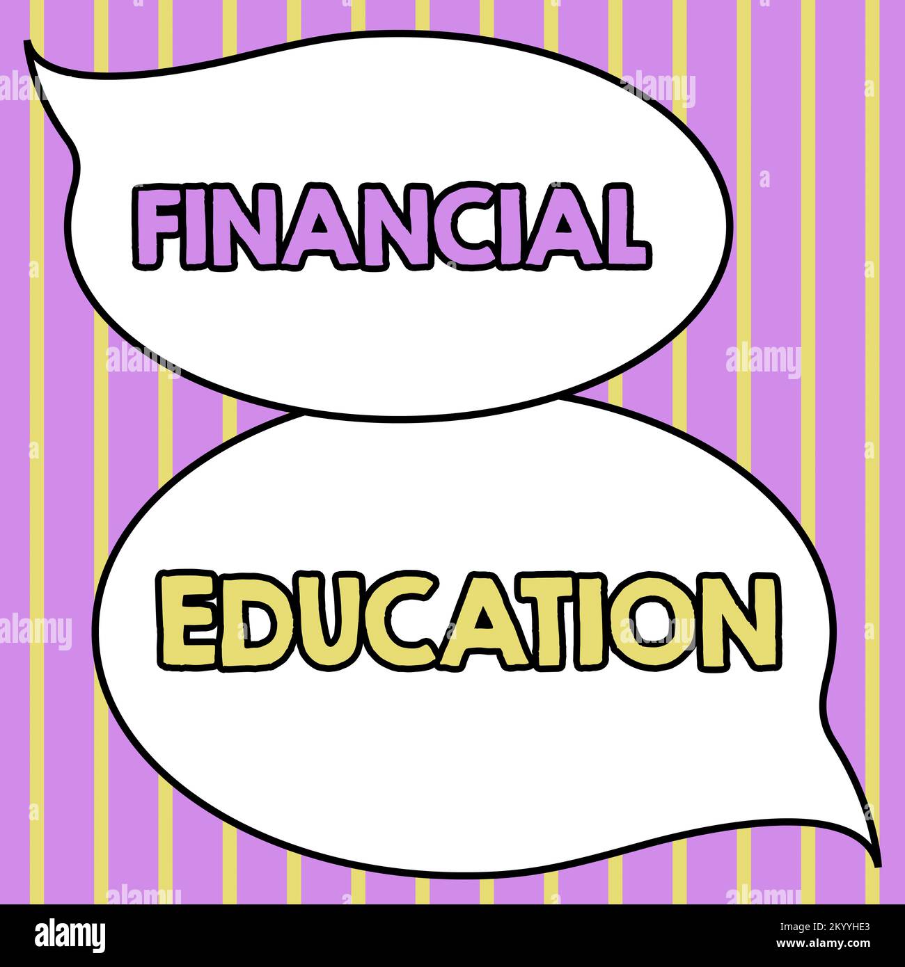 Inspiration showing sign Financial Education. Word Written on ...