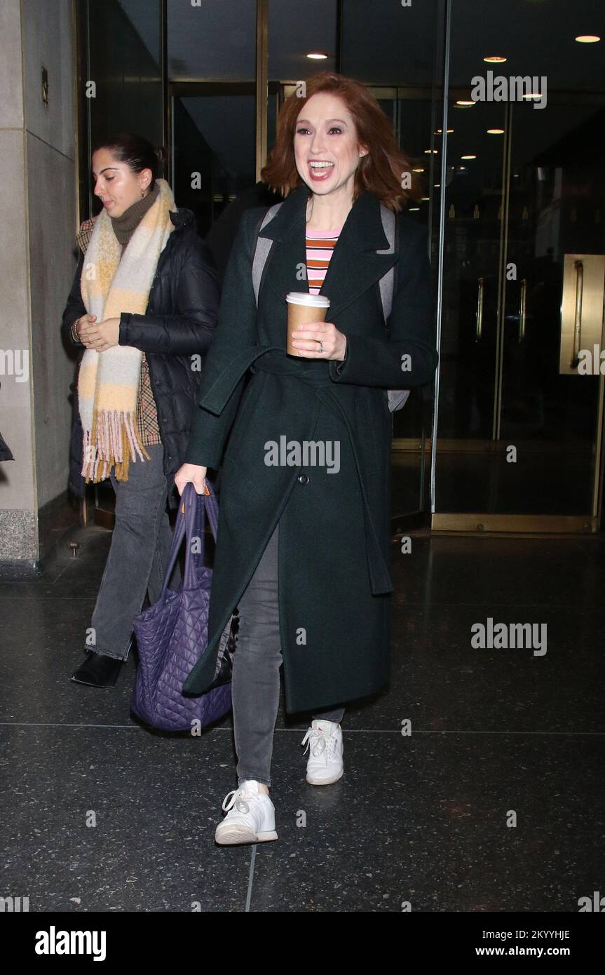 Celebrities At The ‘Today’ Show -PICTURED: Ellie Kemper -LOCATION: New ...