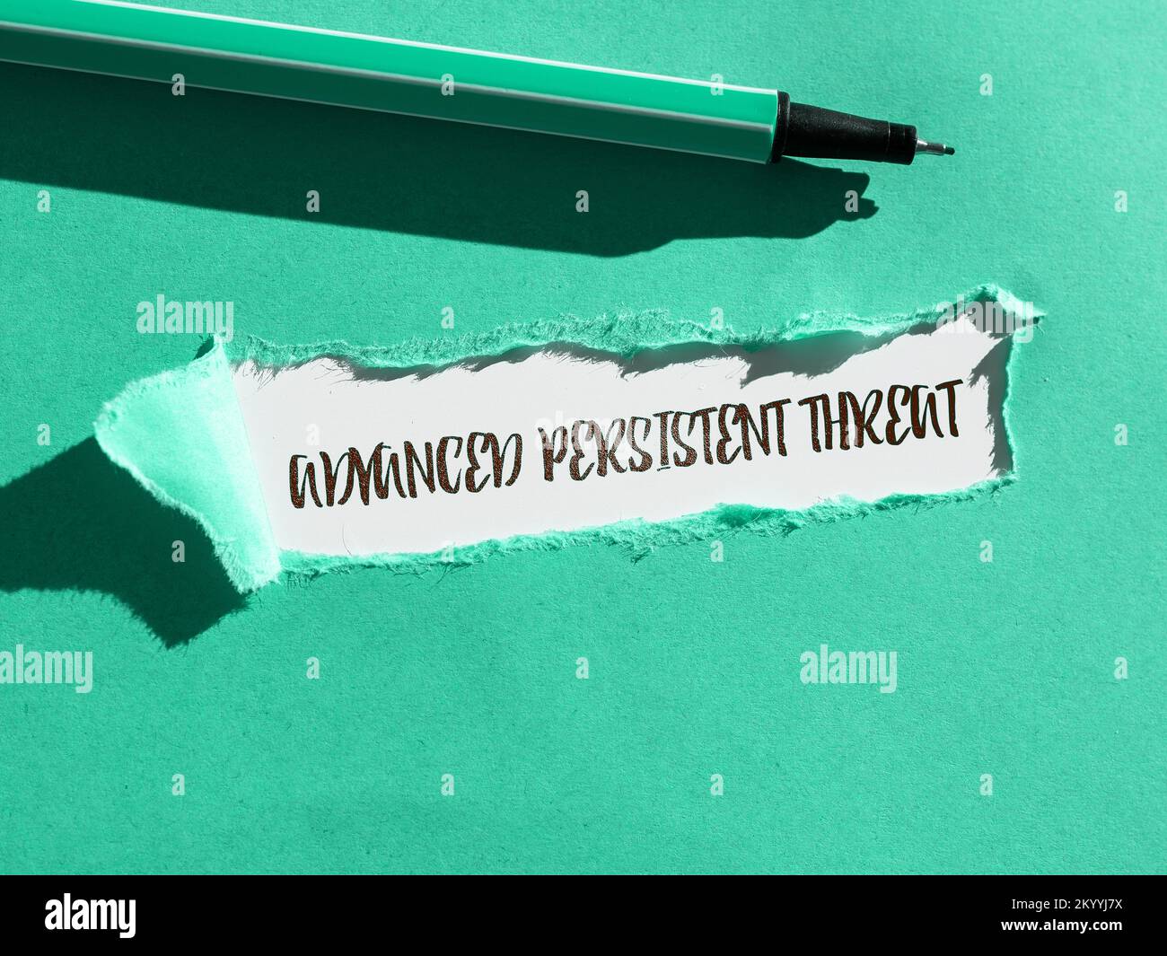 Text sign showing Advanced Persistent Threat. Concept meaning ...