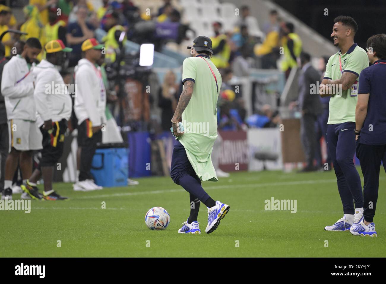 Cameroon v Brazil, FIFA World Cup 2022, Group G, Football, Lusail ...