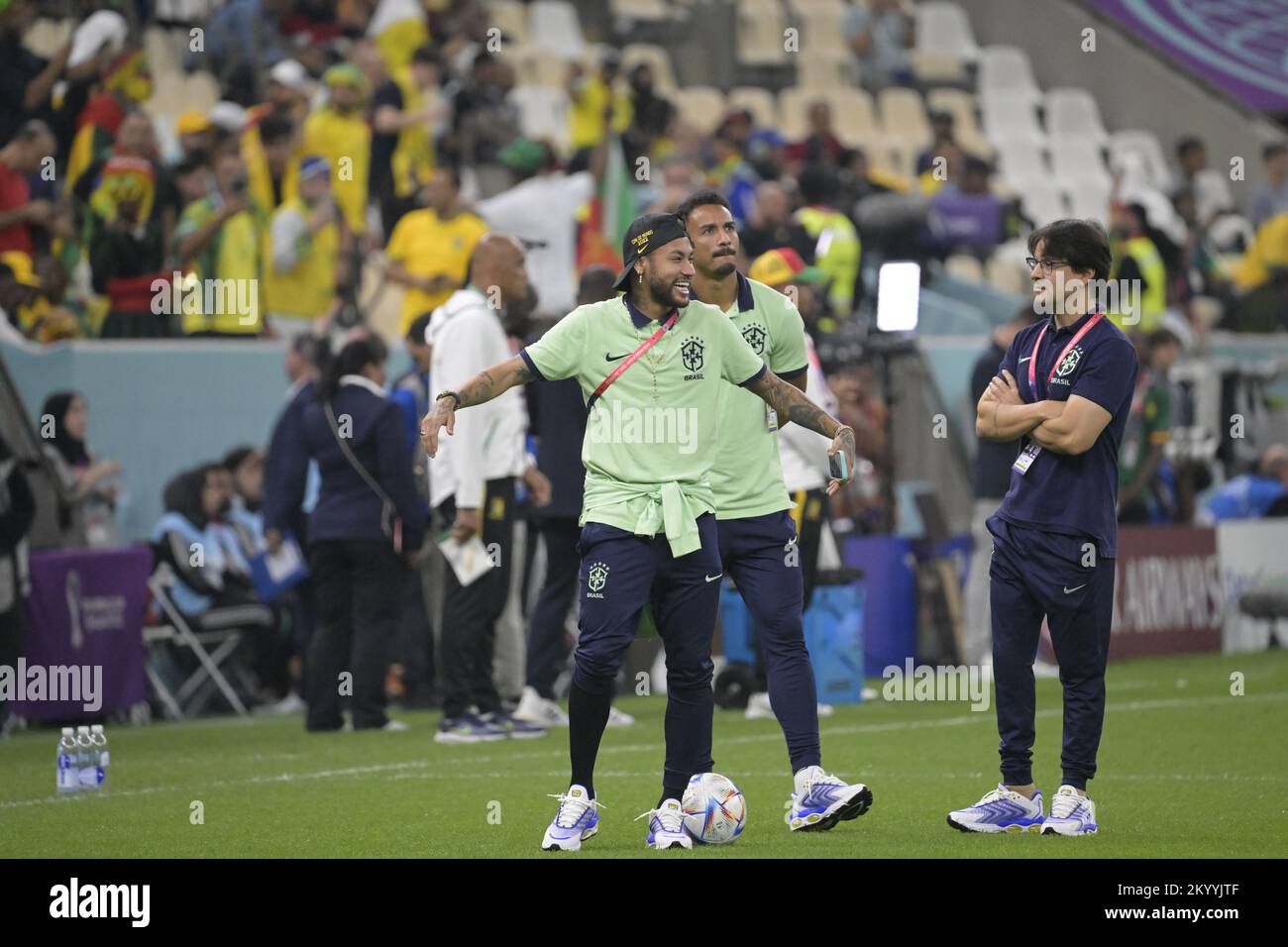 Cameroon v Brazil, FIFA World Cup 2022, Group G, Football, Lusail ...