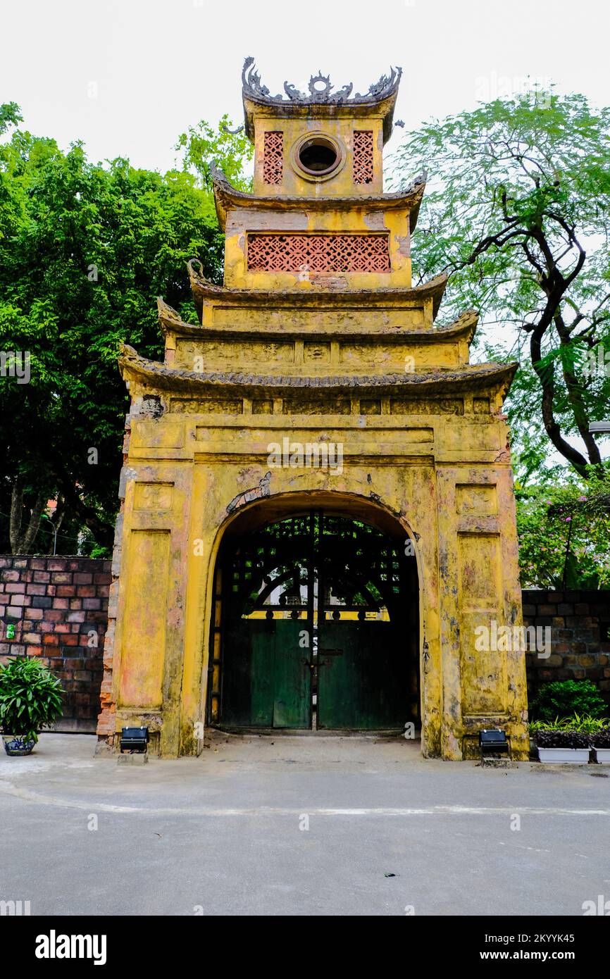 Imperial Citadel of Thang Long in Hanoi, Vietnam Stock Photo - Alamy