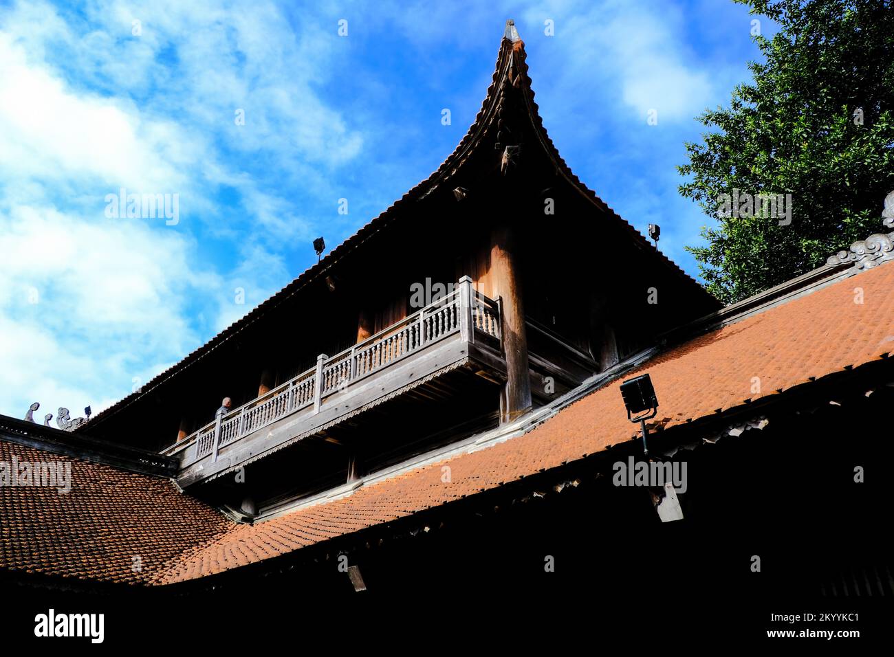 Thai Hoc Hall at the Temple of Literature in Hanoi, Vietnam Stock Photo ...