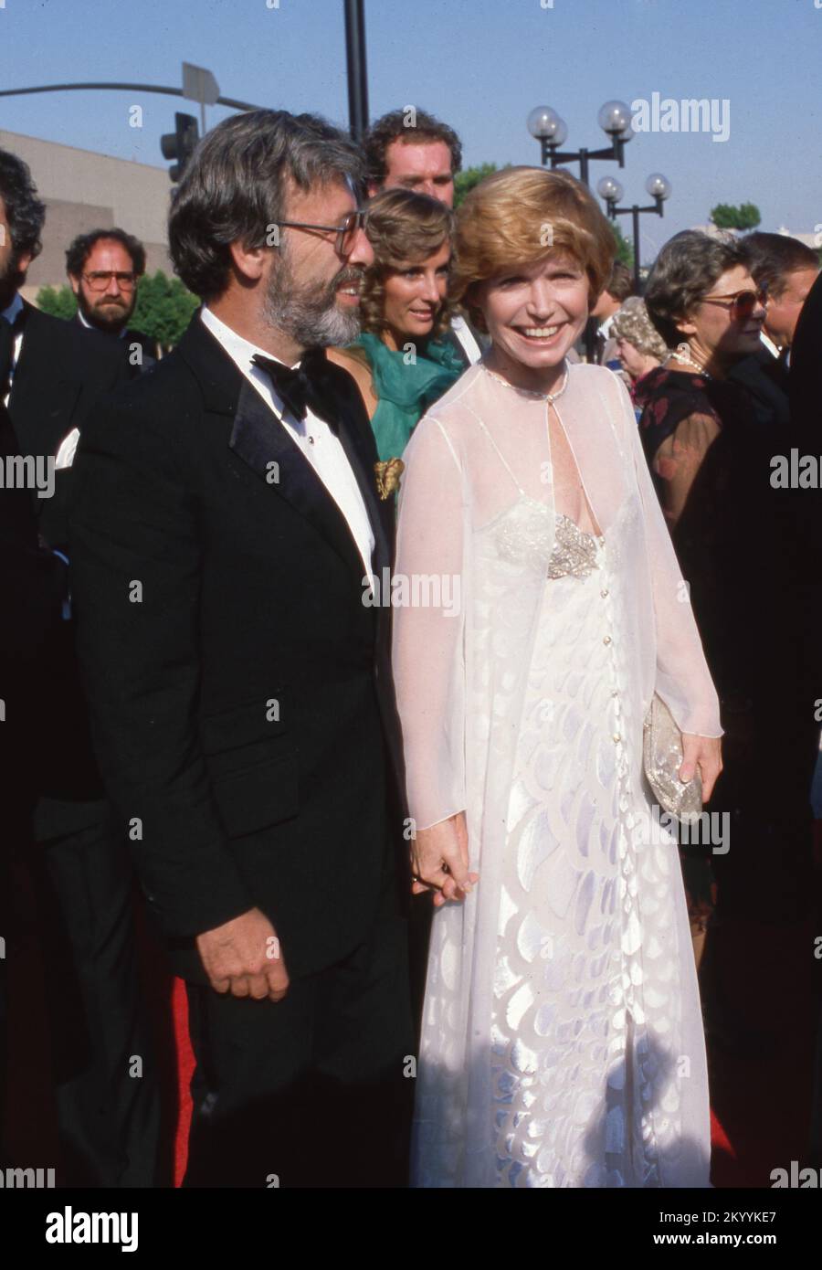 Bonnie Franklin with husband Marvin Minoff Circa 1980's Credit: Ralph ...
