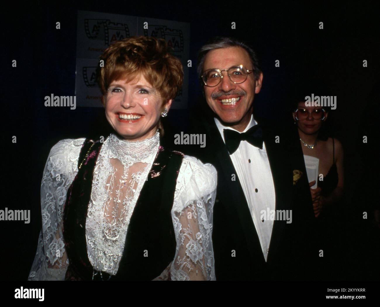 Bonnie Franklin and Marvin Minoff January 1991 Credit: Ralph Dominguez ...