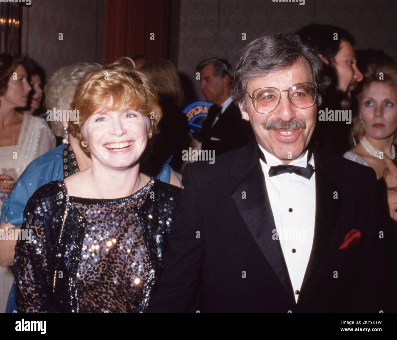 Bonnie Franklin with husband Marvin Minoff at The Group Effort Silent ...