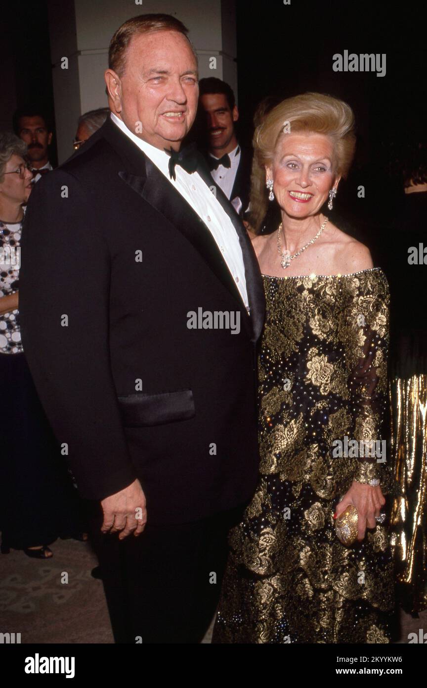 Marvin Davis and Barbara Davis Circa 1990's Credit: Ralph Dominguez ...