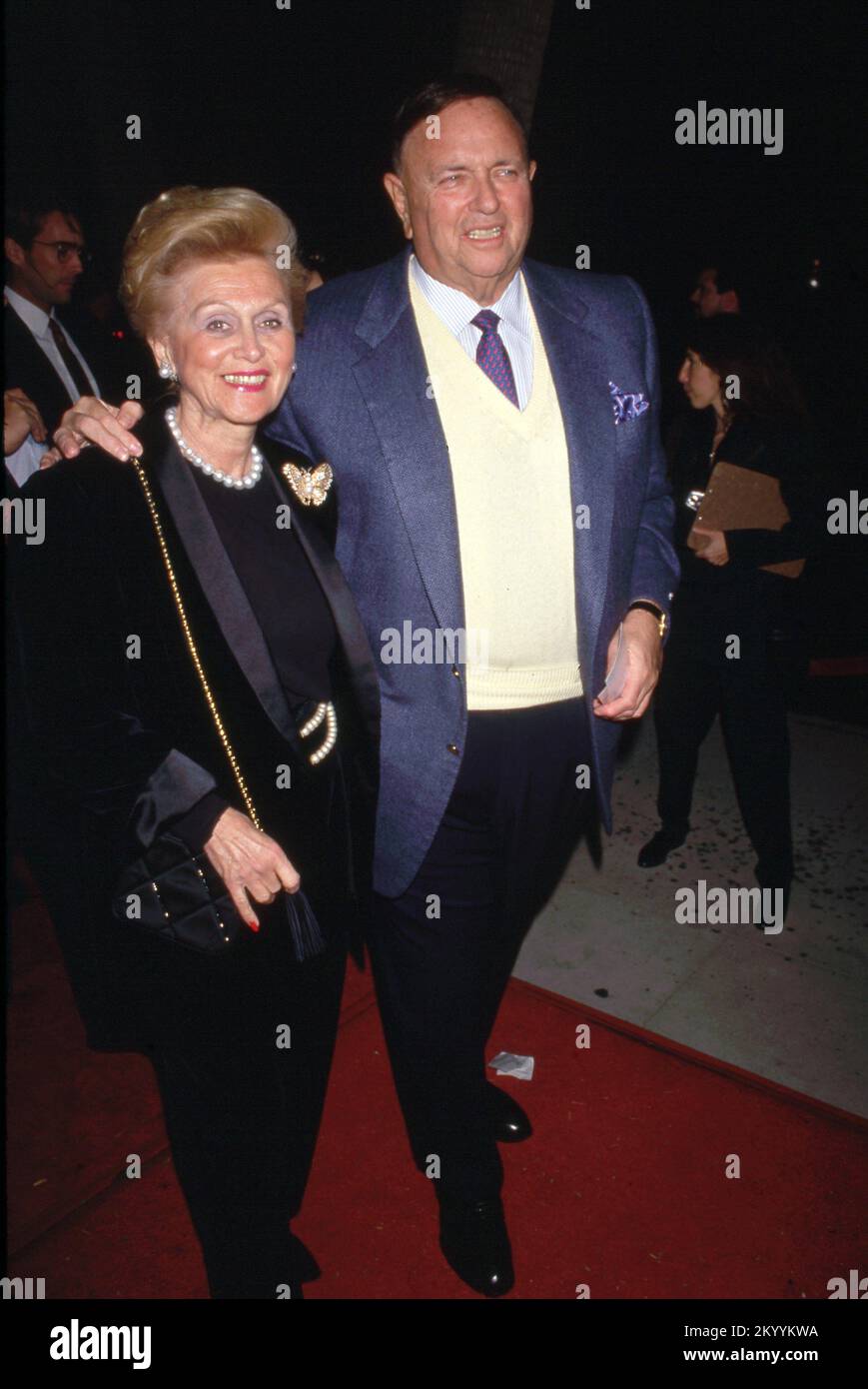 Marvin Davis and Barbara Davis Circa 1990's Credit: Ralph Dominguez ...