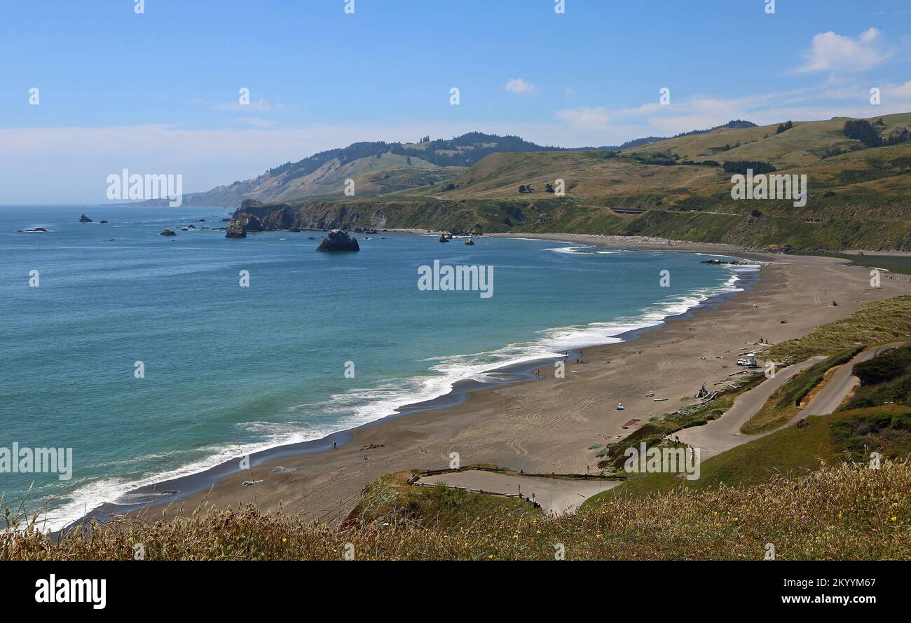 Goat Rock Beach - California Stock Photo - Alamy