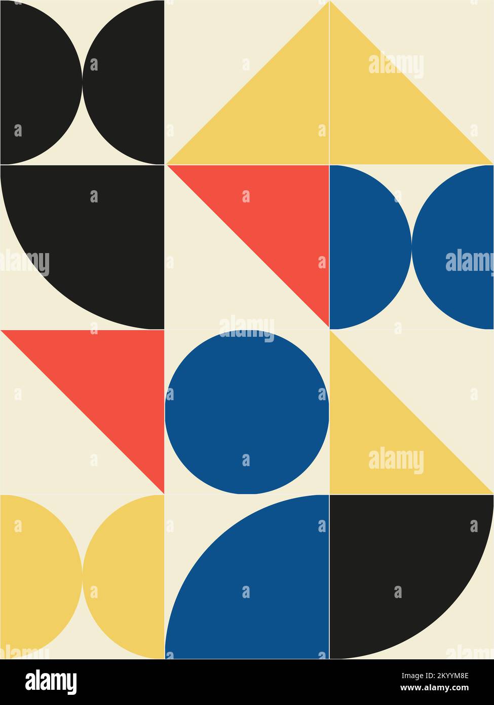 Abstract shapes colors on black Stock Vector Images - Alamy