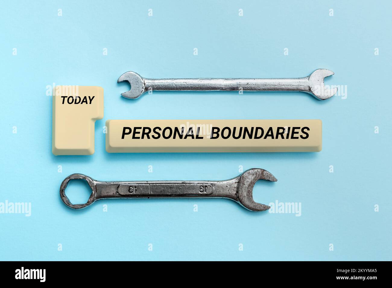 Conceptual display Personal Boundaries. Conceptual photo something that ...