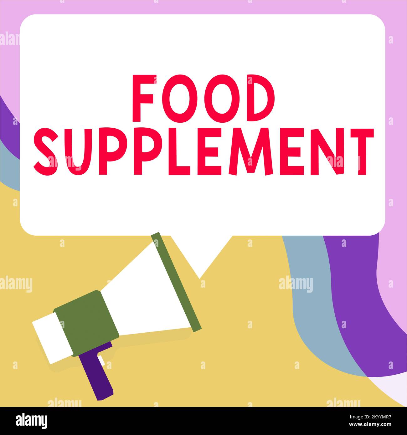 Inspiration showing sign Food Supplement. Internet Concept Conditions ...