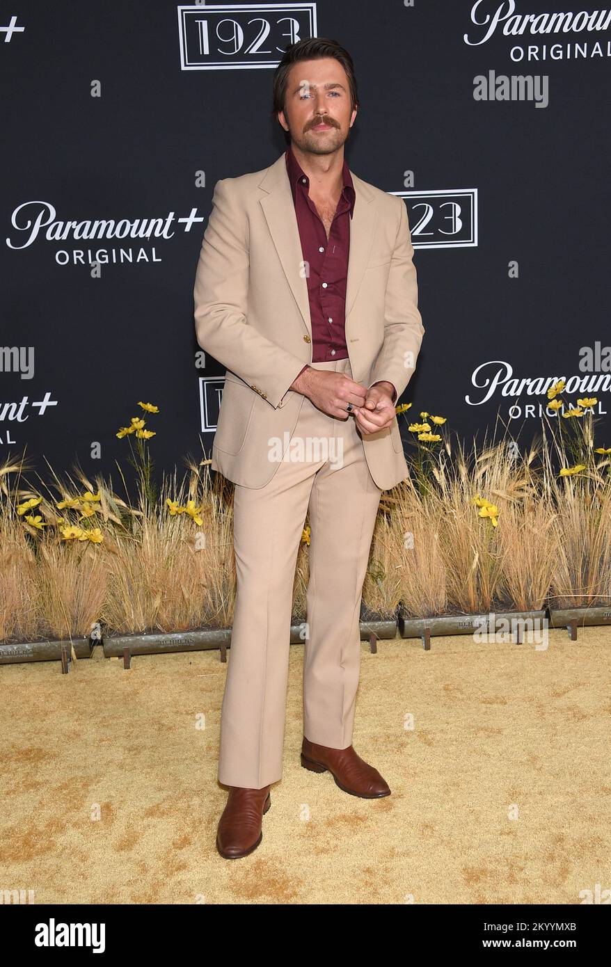 Los Angeles, USA . 02nd Dec, 2022. Brandon Sklenar arriving to the ...