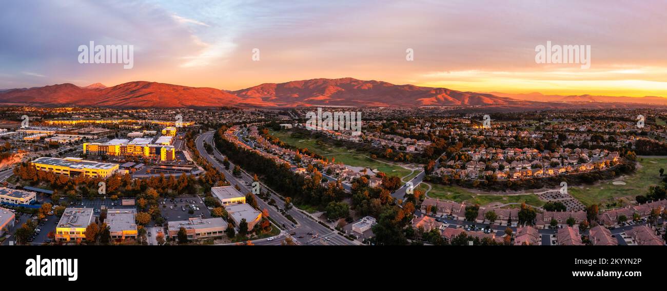 Aerial view of Eastlake Chula Vista, San Diego County Stock Photo - Alamy