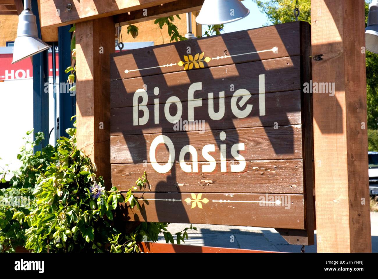 Biofuel Oasis, biodiesel station in Berkeley, CA Stock Photo - Alamy