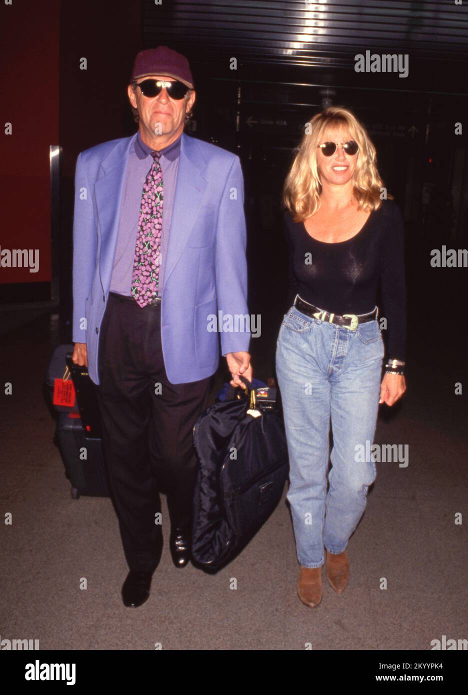 Alan Hamel and Suzanne Somers 1993 Credit: Ralph Dominguez/MediaPunch ...
