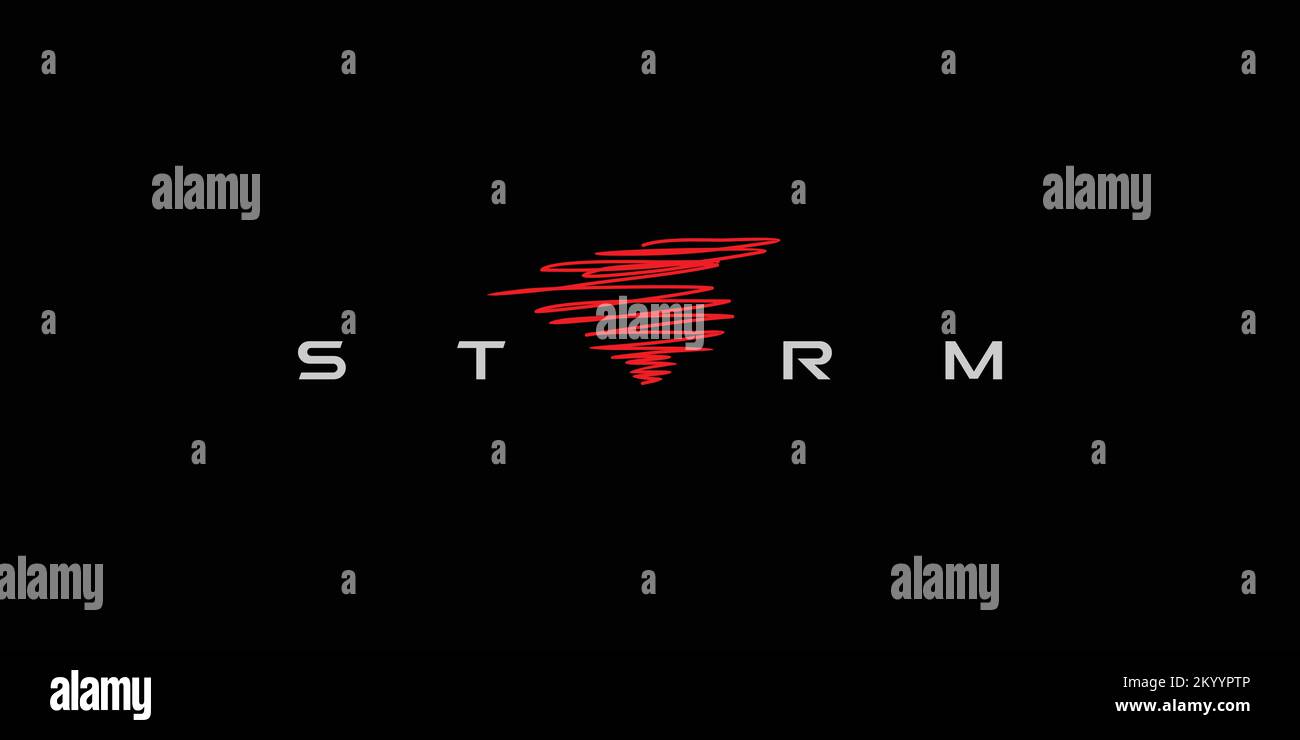 Storm logo hi-res stock photography and images - Alamy