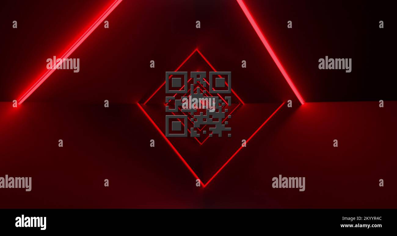 Image qr code moving hi-res stock photography and images - Alamy