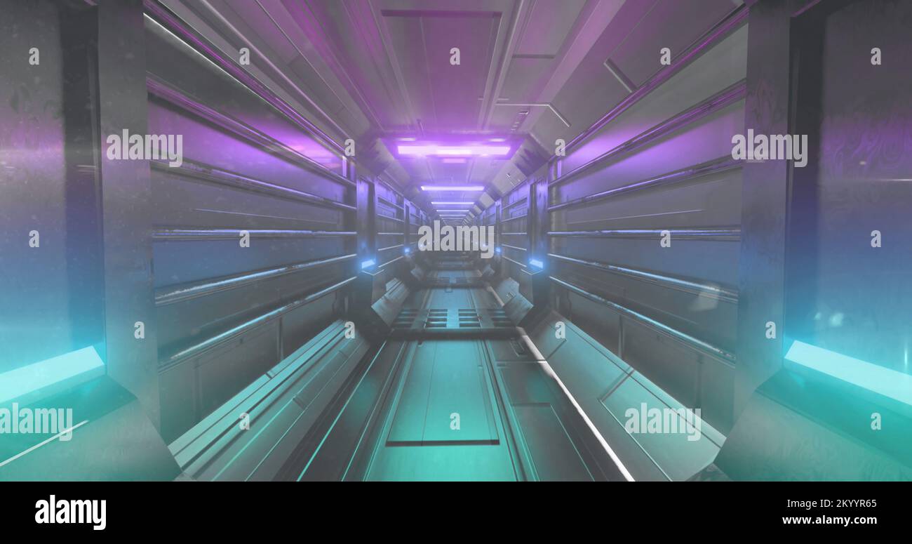 Qr code scanner neon elements hi-res stock photography and images - Alamy