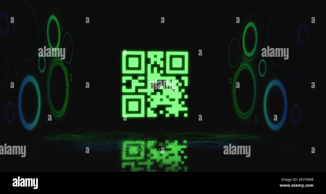 Image qr code moving hi-res stock photography and images - Alamy