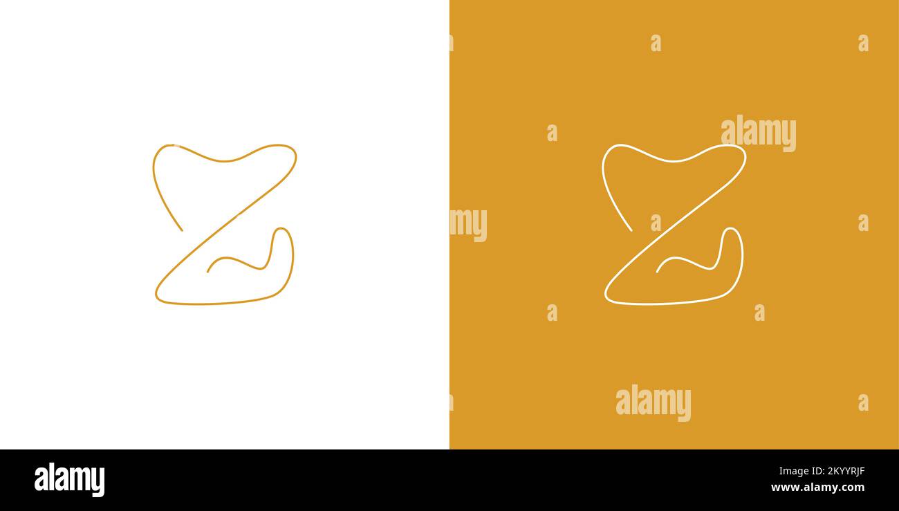 Simple and modern letter Z initials dentist logo design Stock Vector ...