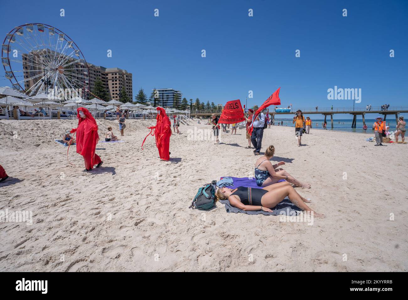 Adelaide, Australia. 3 December 2022. The Red Rebels from Extinction ...