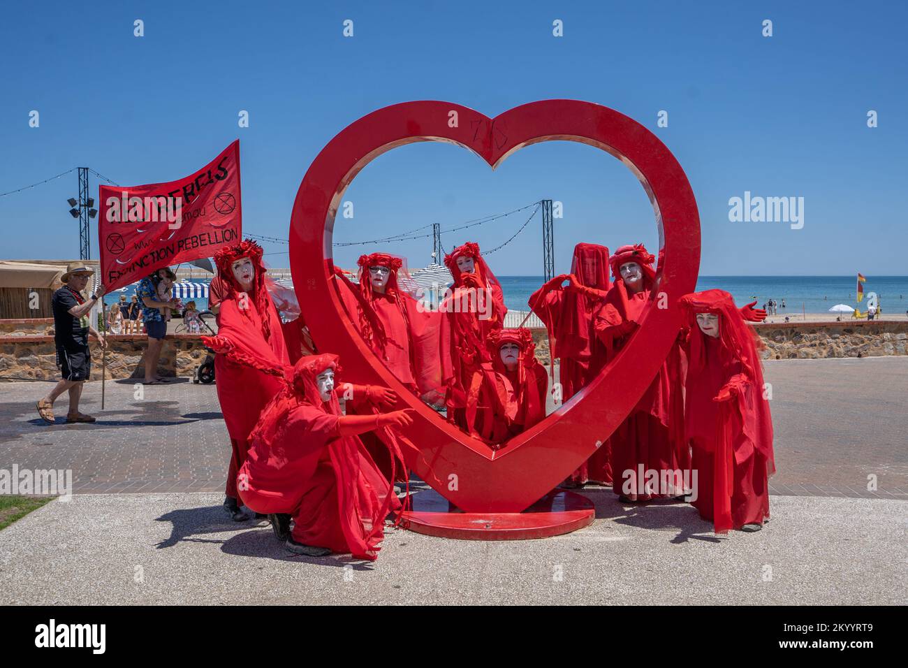 Adelaide, Australia. 3 December 2022. The Red Rebels from Extinction ...