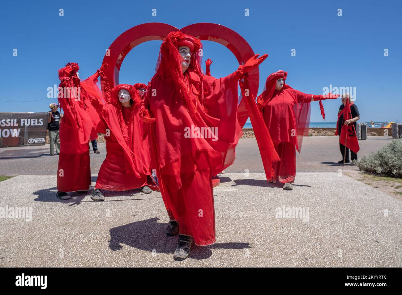 Adelaide, Australia. 3 December 2022. The Red Rebels from Extinction ...