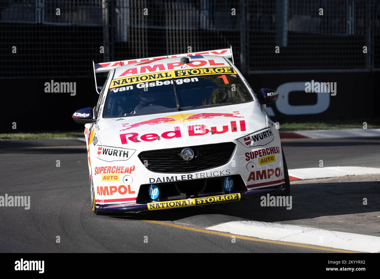 Adelaide, Australia, 2 December, 2022. Shane Van Gisbergen of the Red ...