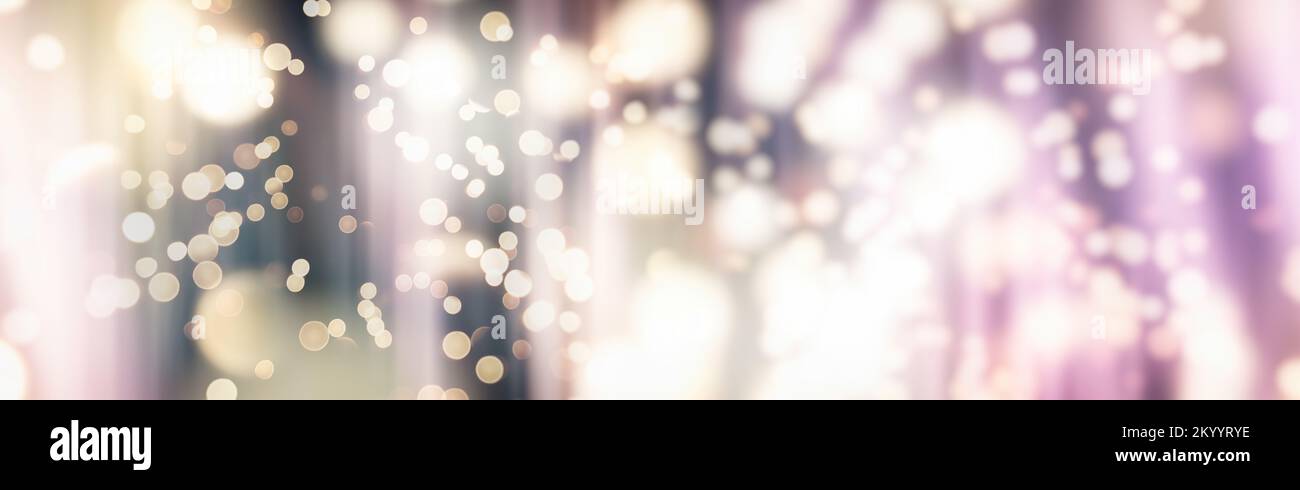 Abstract light celebration background with defocused golden lights for ...