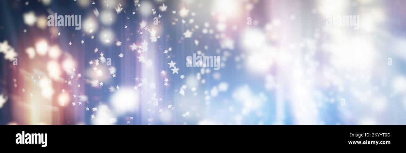 Abstract light celebration background with defocused golden lights for ...