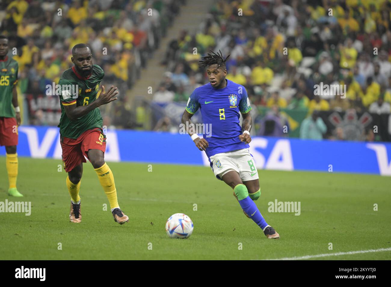 Cameroon vs Brazil, Estadio Nacional de Lusail, Lusail, Lusail, qatar ...