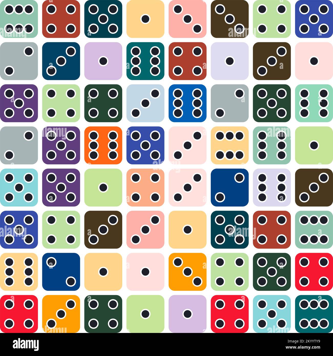 Dots on cubes Stock Vector Images - Alamy