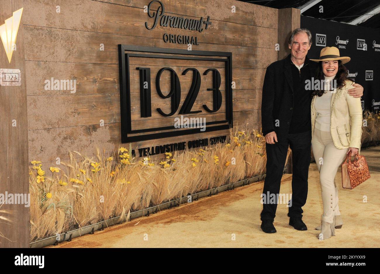 Los Angeles, CA. 2nd Dec, 2022. Timothy Dalton, Fran Drescher at ...