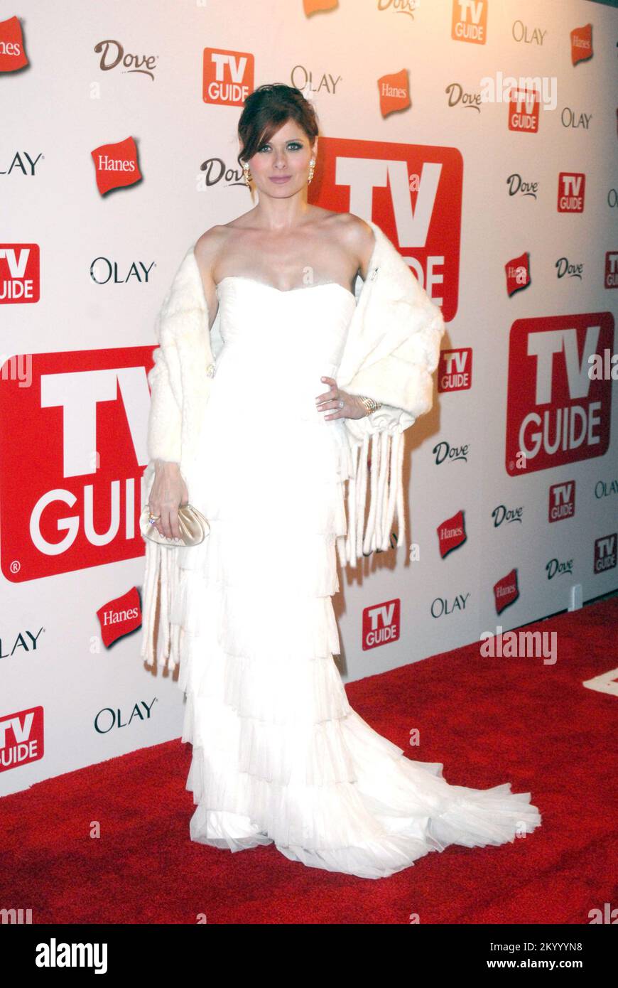 Los Angeles Ca: Debra Messing attends the TV Guide Emmy After Party ...