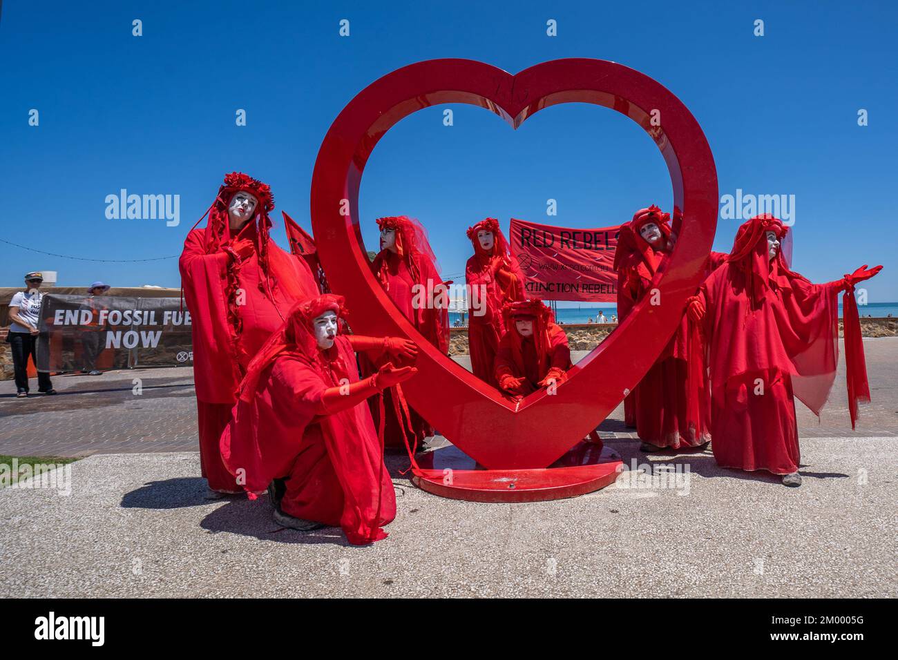 Adelaide, Australia. 3 December 2022. The Red Rebels from Extinction ...