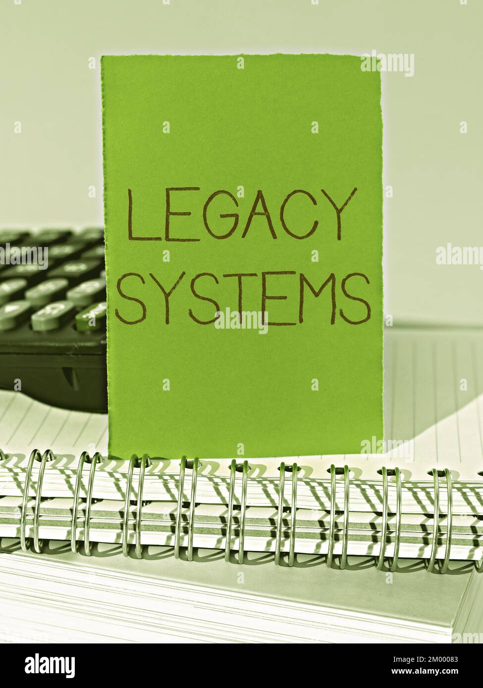 Text sign showing Legacy Systems. Concept meaning old method technology ...