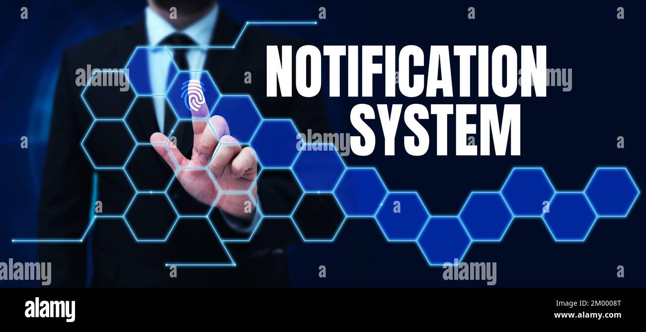 Text Showing Inspiration Notification System Word For Do Not Forget To Be Connected Social