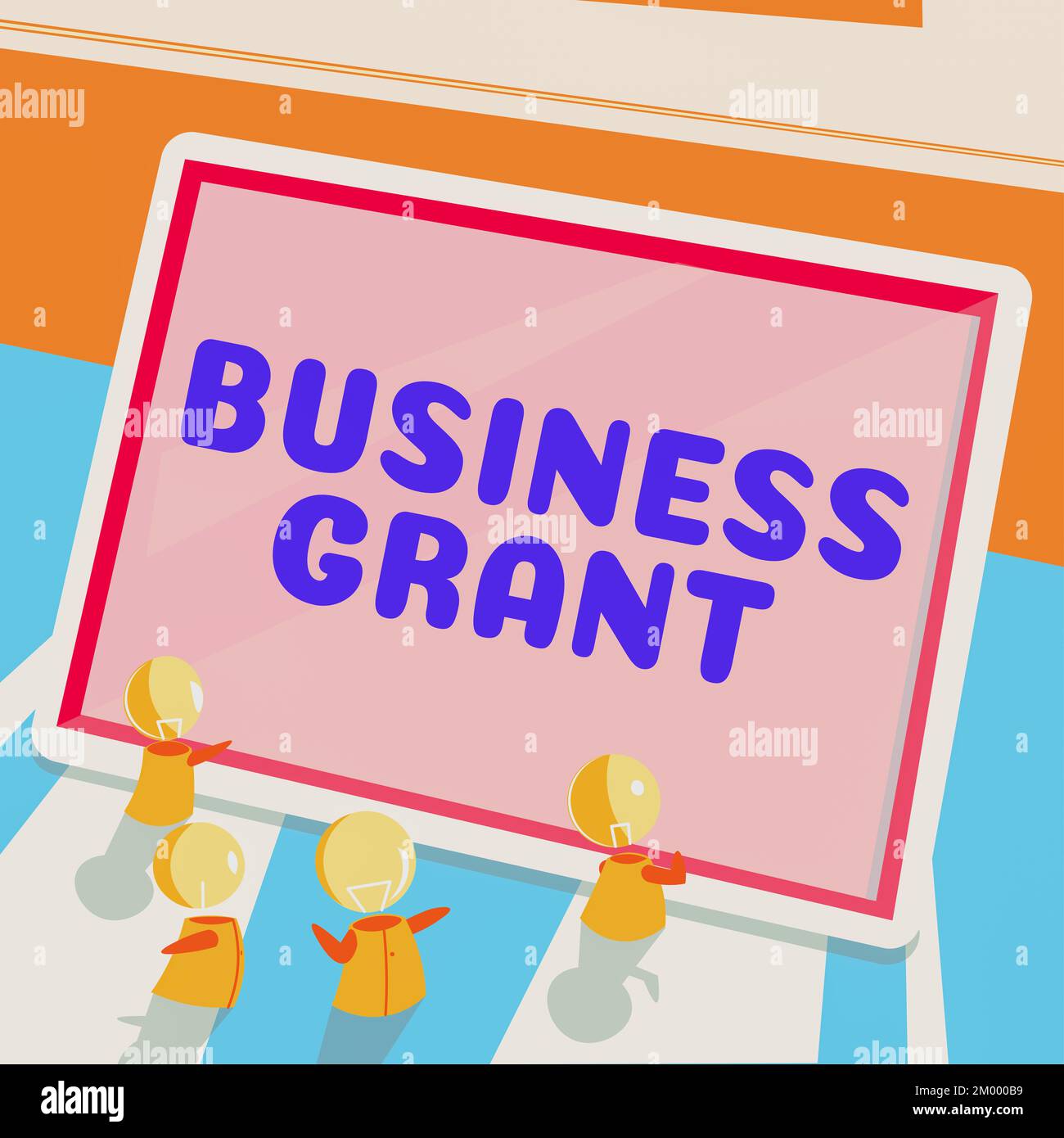 Conceptual display Business Grant. Word Written on Working strategies ...
