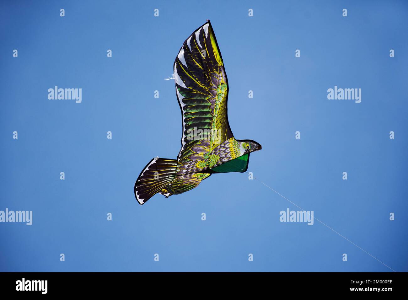 Handmade creative art colorful kite thai image style flying for thai ...