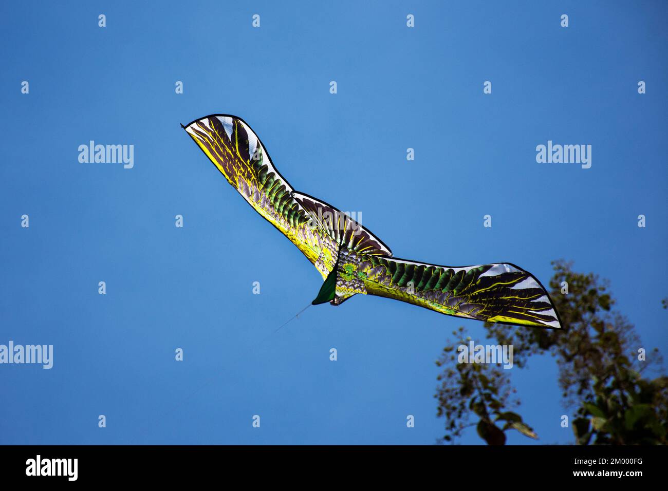 Handmade creative art colorful kite thai image style flying for thai ...