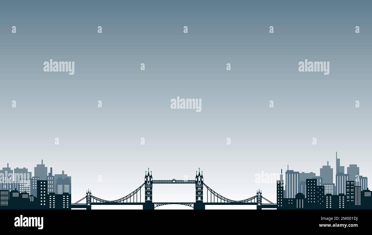 Modern offices london skyline Stock Vector Images - Alamy