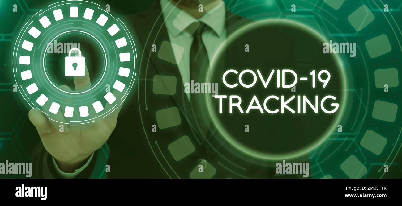Conceptual display Covid 19 Tracking. Concept meaning Distinguishing ... Conceptual display Covid 19 Tracking. Concept meaning Distinguishing ...