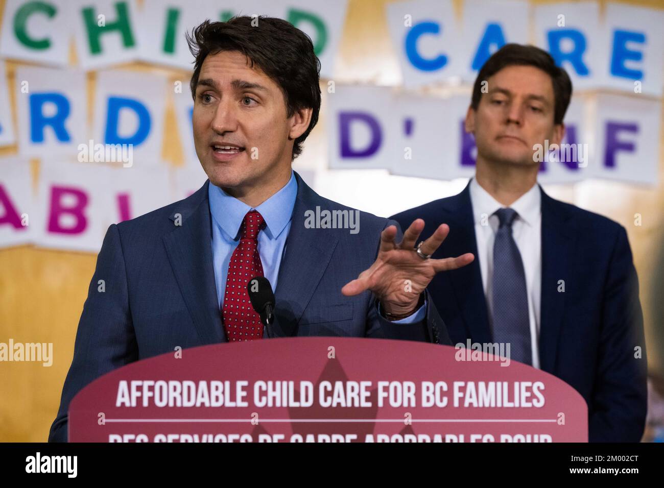 Vancouver, British Columbia, Canada. 2nd Dec, 2022. Canadian Prime ...