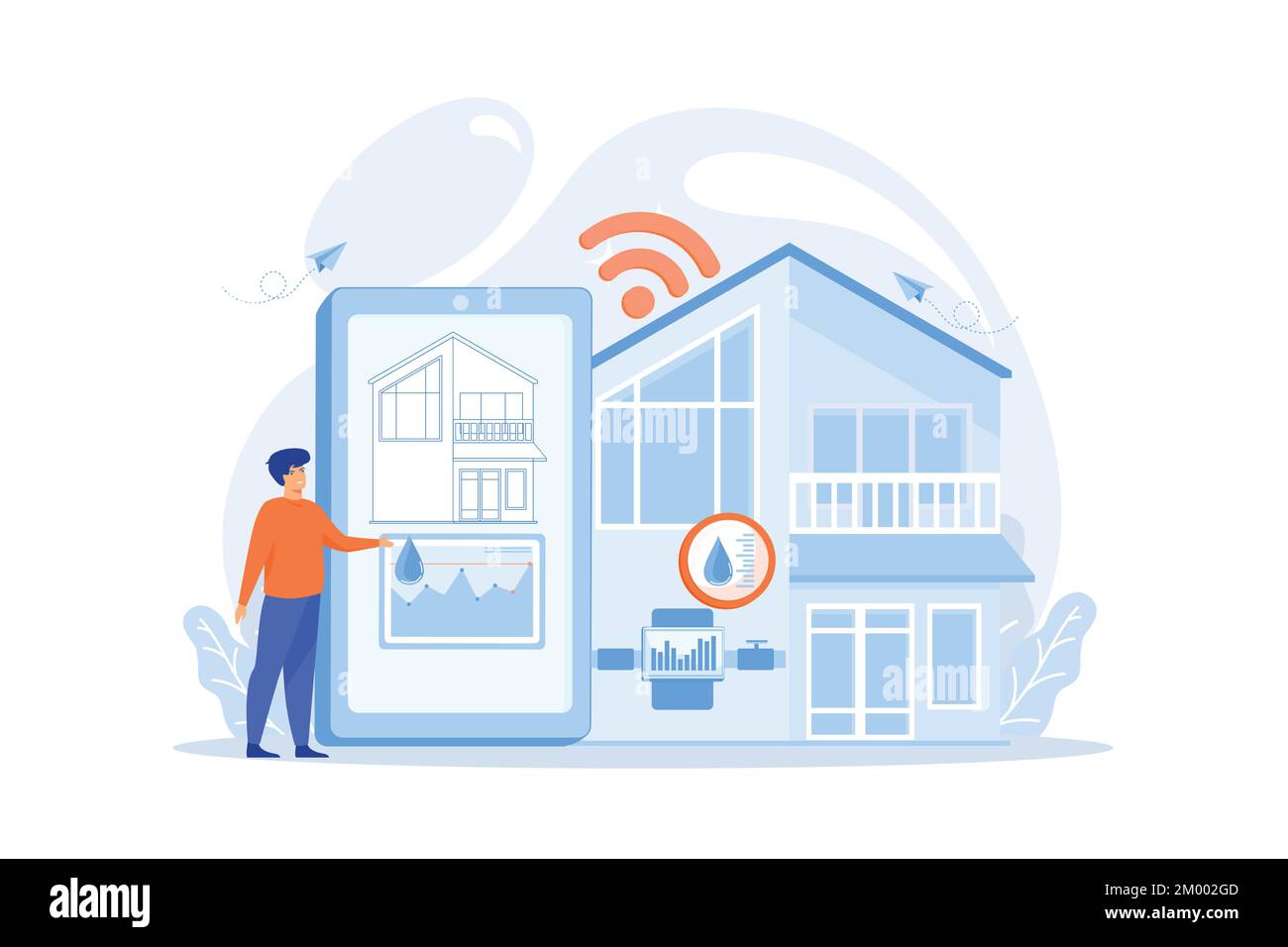 Smart Home House Automation Water Contamination Detection System Real Time Water Anomalies