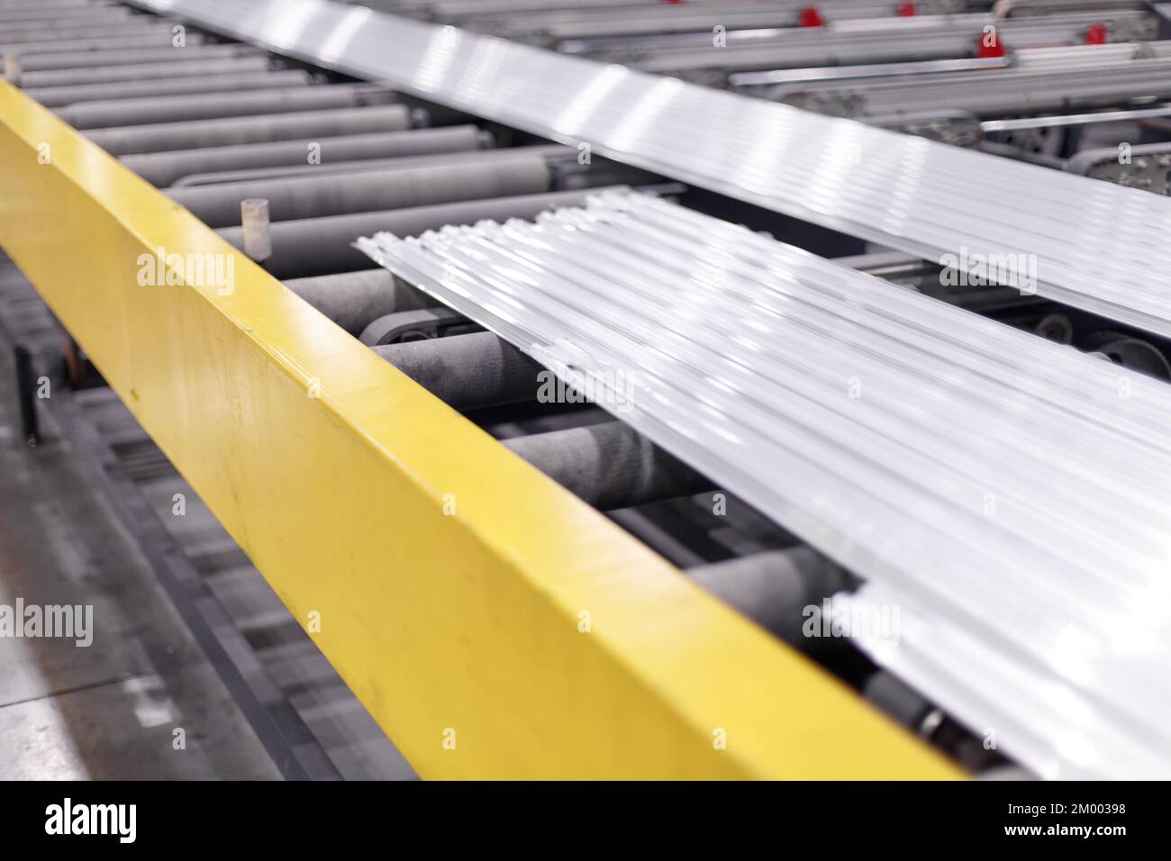 The interior is modern equipment at the factory, experimental equipment ...